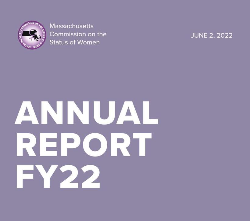 MCSW FY22 Annual Report | Mass.gov